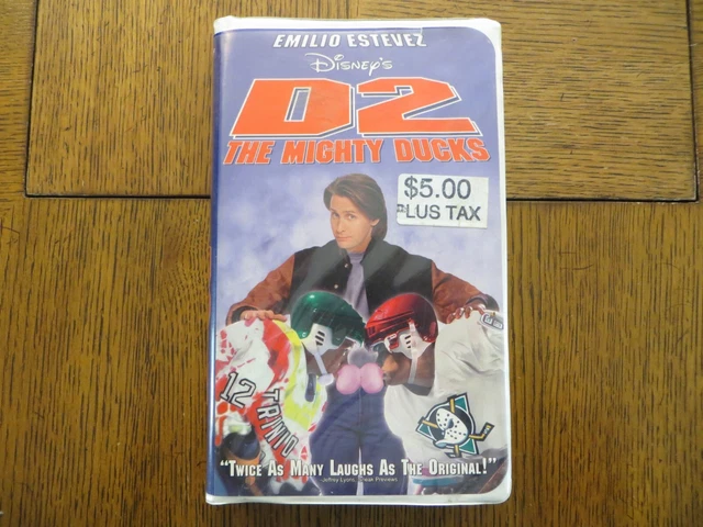 D2: THE MIGHTY Ducks - Emilio Estevez, Kathryn Erbe - 1994 - VHS VERY ...