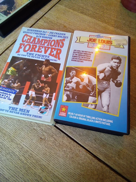 CHAMPION FOREVER AND The Joe Louis Story Vhs £16.32 - PicClick UK