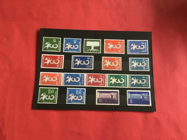 COUNTRIES OF EUROPE 1958 Mint Never hinged Stamps R36775 £8.24 ...