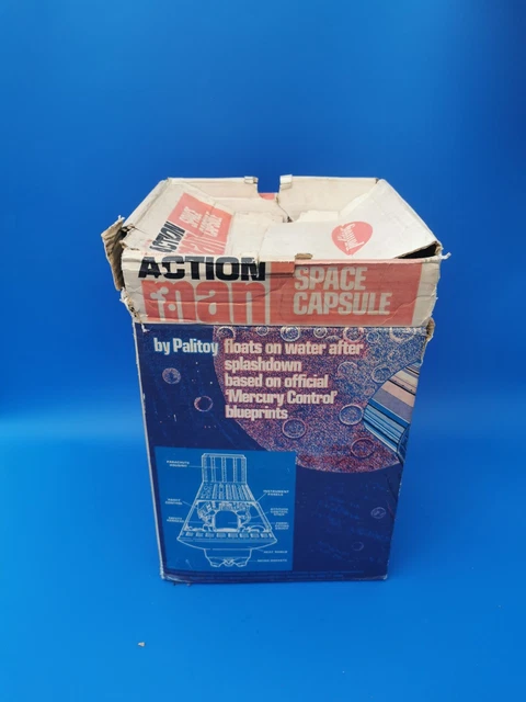 VINTAGE ACTION MAN 1967 Space Capsule Box £90.00 - PicClick UK