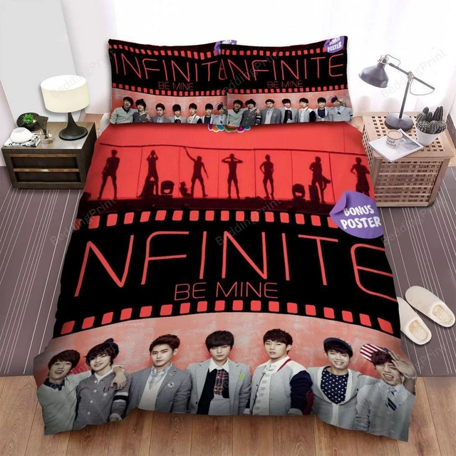 INFINITE BE MINE Album Cover Quilt Duvet Cover Set Twin Bedclothes ...