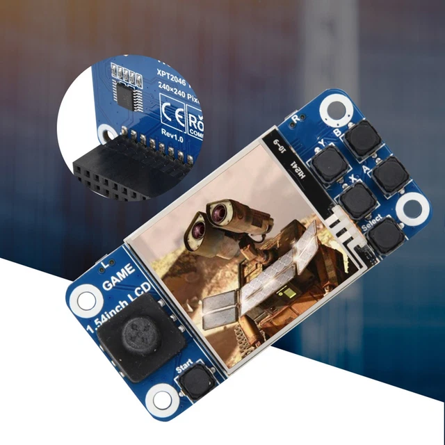 MINI GAME CONSOLE 1.54in LCD Display Touch Screen For RPi £18.64 ...