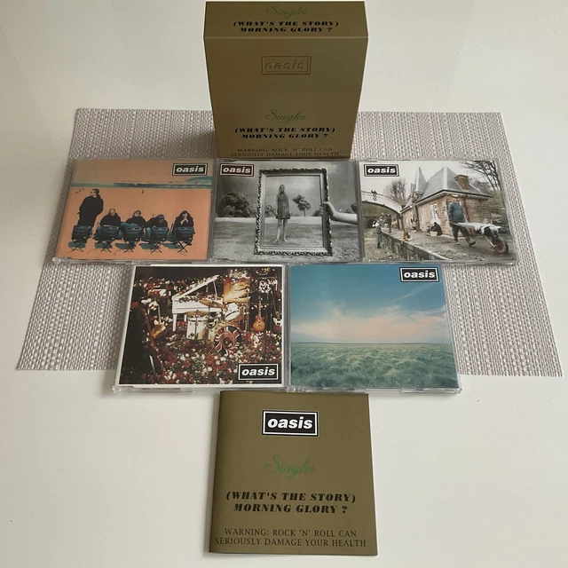 OASIS SINGLES WHAT’S The Story Morning Glory CD Box Set and Booklet See ...