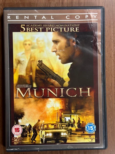 MUNICH DVD 2005 Spielberg 1972 Jeux Olympiques Mosad Film Thriller Rentl Copie EUR 17,98 ...