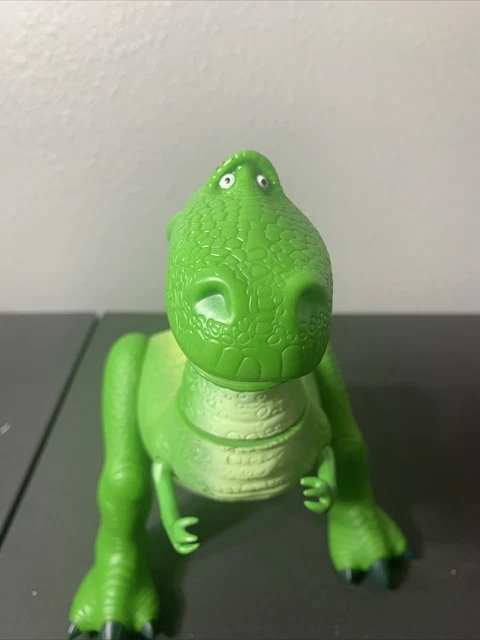 TOY STORY REX Disney Pixar Green Dinosaur Large 15”x11" Figure ...