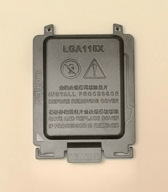 50 X MOTHERBOARD Socket Protector Cover Intel LGA1151 / LGA115X - UK ...