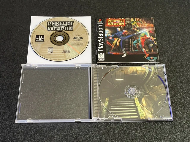 PERFECT WEAPON SONY Playstation 1 PS1 Complete CIB TESTED WORKING FAST ...
