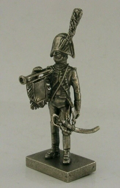 QUALITY STERLING SILVER NAPOLEONIC SOLDIER FIGURE 1975 MILITARY BUGLER 46g £125.00 - PicClick UK