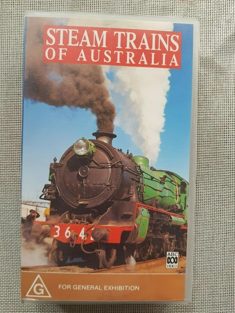 STEAM TRAINS OF AUSTRALIA - VHS Tape Excellent - combined post $14.99 ...