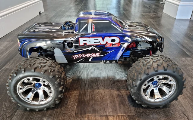 TRAXXAS REVO 3.3 nitro RC, complete with extras £260.68 - PicClick UK