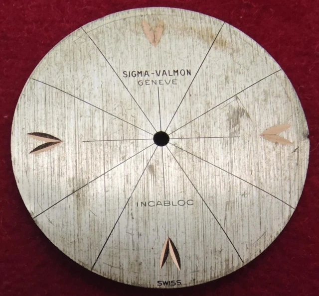 QUADRANTE SIGMA-VALMON GENEVE Incabloc EUR 20,00 - PicClick IT