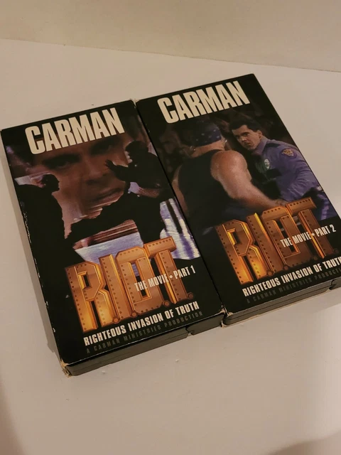 CARMAN RIOT - The Movie Parts 1 And 2 VHS Tape. Pre-Owned $44.00 - PicClick