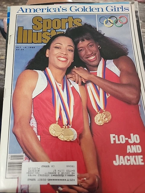 SPORTS ILLUSTRATED MAGAZINE, Flo-Jo And Jackie Summer Olympics Oct ...