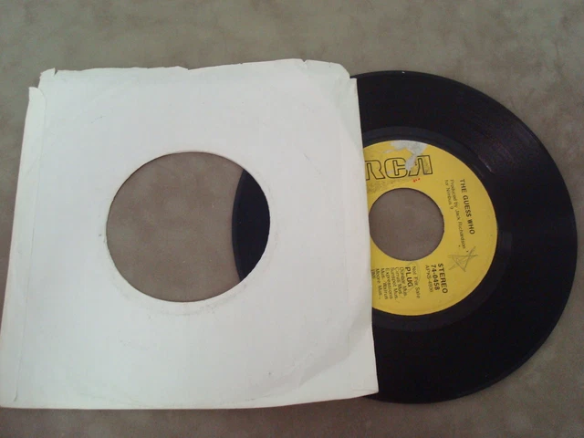 THE GUESS WHO- Breaken/Albert Flasher 7" Single EUR 5,47 - PicClick FR