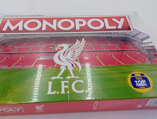 HASBRO MONOPOLY LIVERPOOL FC Edition LFC - Sealed £29.99 - PicClick UK