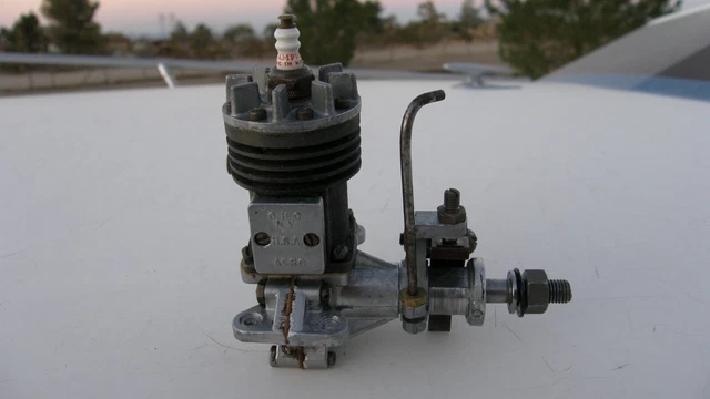 VINTAGE GHQ AERO Spark Ignition Model Airplane Engine Unused Gas/Nitro ...