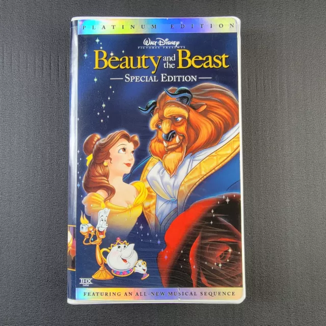 WALT DISNEY BEAUTY and the Beast Special Edition (VHS, 2002, Platinum ... WALT DISNEY BEAUTY and the Beast Special Edition (VHS, 2002, Platinum ...