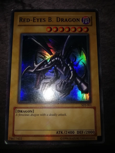 YUGIOH RED-EYES BLACK Dragon SDJ-001 - Ultra Rare GD EUR 4,74 - PicClick DE