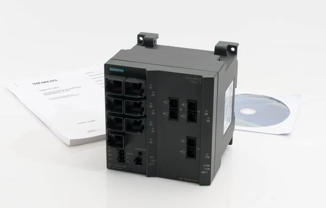 SIEMENS SIMATIC NET Industrial Ethernet Switch Scalance X307-3 $1,368. ...
