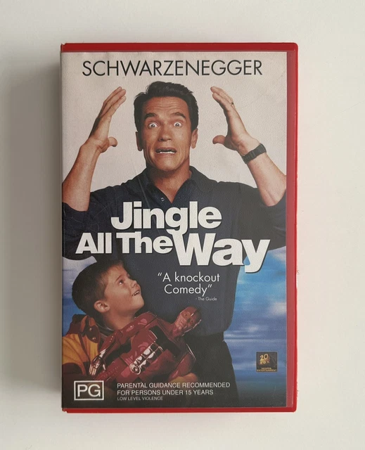 JINGLE ALL THE Way [VHS] Fox Video Big Box Ex-Rental Tape ...