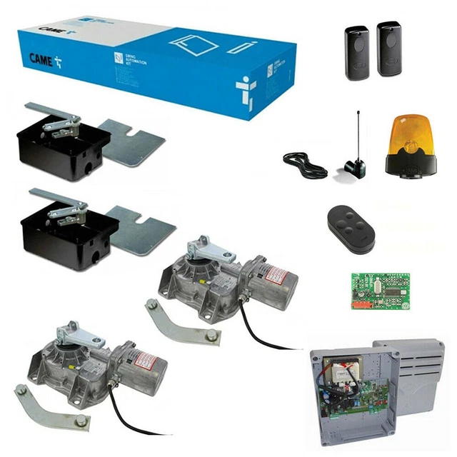 KIT COMPLET CAME Frog-AE + 2 Caissons De Fondation Frog-CFN Moteurs ...