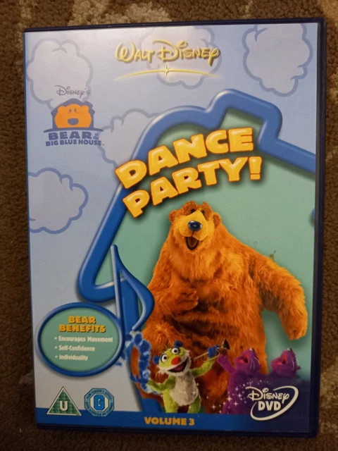 DISNEYS BEAR IN The Big Blue House Dance Party Dvd Kids Disney $29.11 ...