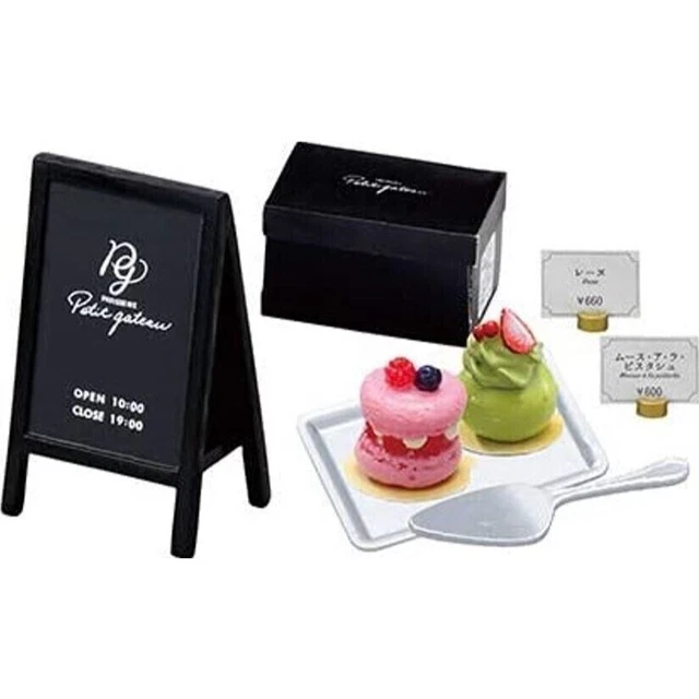 RE-MENT PATISSERIE PETIT Gateau Dessert Cake Miniature Dollhouse Scenes ...