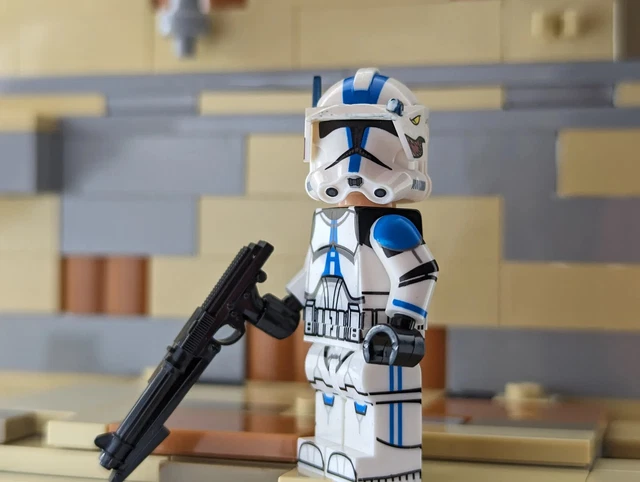 STAR WARS CUSTOM Clone Trooper LEGO Minifig 501st Legion Clone Trooper ...