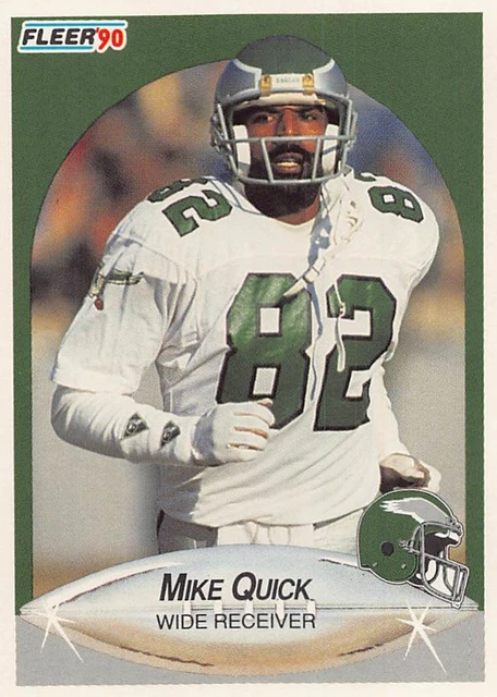 1990 FLEER MIKE Quick Philadelphia Eagles #88 EUR 2,23 - PicClick FR