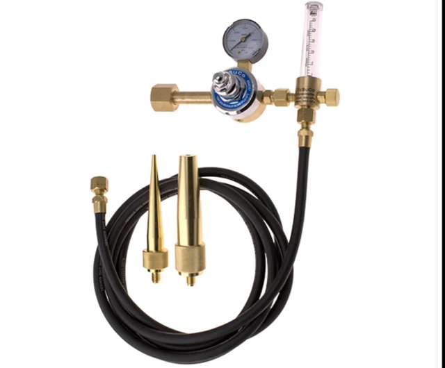 PURGE KIT NITROGEN FLOWMETER T 50 REGULATOR 2 PURGE TOOLS 3M INERT HOSE ...