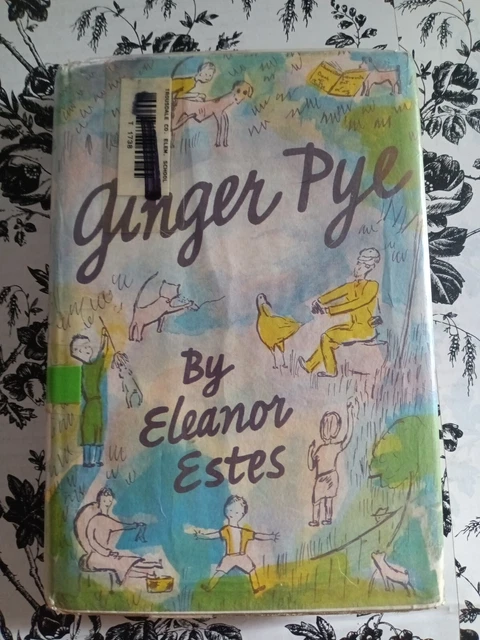 VINTAGE ANTIQUE 1951 Ginger Pye by Eleanor Estes HC DJ Classic Children ...