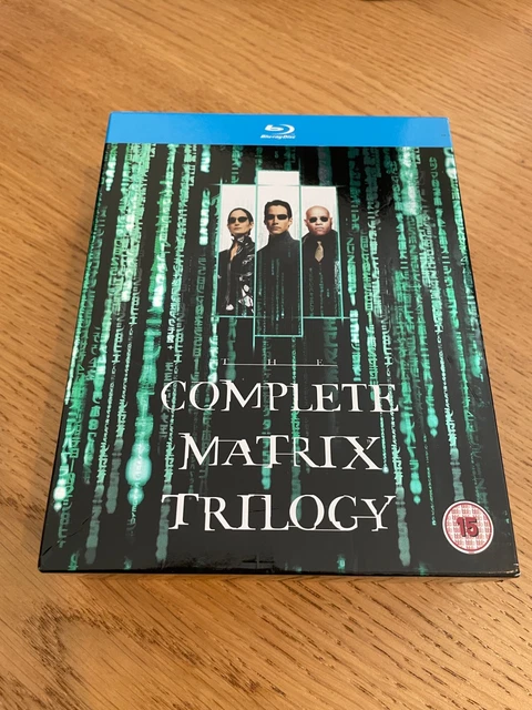 COMPLETE MATRIX TRILOGY Blu-ray Box Set Keanu Reeves £3.99 - PicClick UK