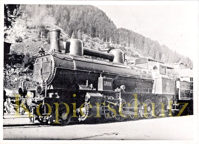 DAMPFLOK FOTO - KkStB 170... in Pettneu am Arlberg, 5.9.1899 EUR 19,50 ...