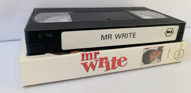MR WRITE VHS Video Tape, 1994 Rom Com Movie (Paul Raiser), VGC $9.95 - PicClick AU