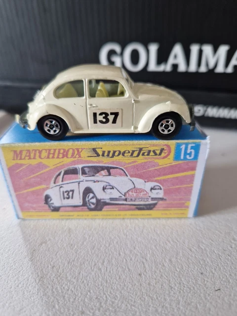 MATCHBOX SUPERFAST NO 15 Vw Beetle £12.00 - PicClick UK
