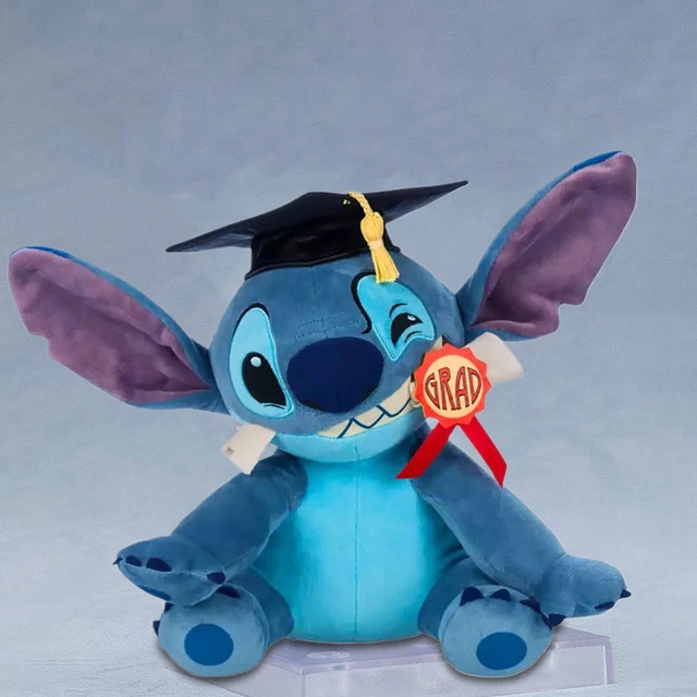 DISNEY PARKS STITCH Class of 2025 Graduation Plush Toy Gift £19.99 ...