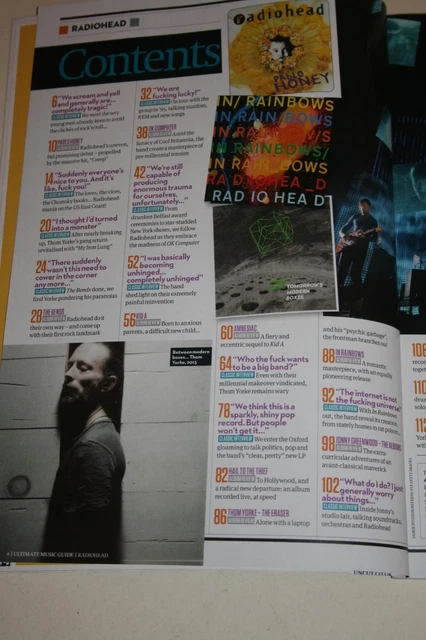 UNCUT ULTIMATE MUSIC Guide Magazine Issue 1 2015 Radiohead Collectors Edition £2.21 - PicClick UK