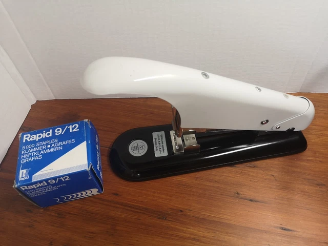 APSCO A9 HEAVY Duty Stapler Isaberg & Rapid 9/12 Staples & Apsco Hole ...