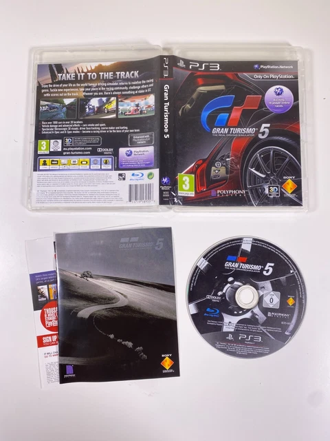 GRAN TURISMO 5 PS3 Playstation 3 Game - Complete - VGC £6.00 - PicClick UK