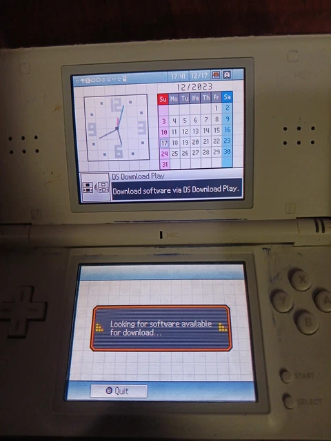 NINTENDO DS LITE Handheld Console Polar White Usg-001 Comes With ...