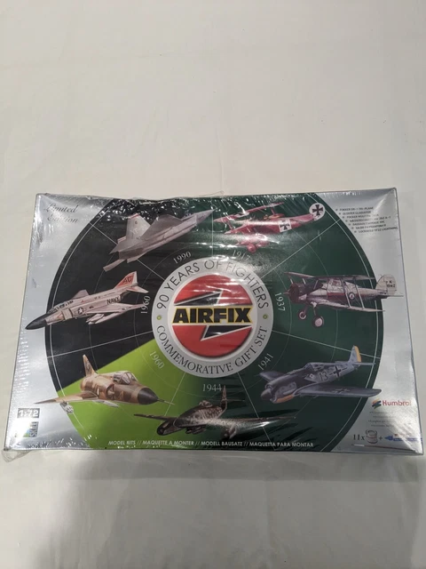 AIRFIX - 90 Years of Fighters - Commemorative Gift Set - BNIB £27.00 ...