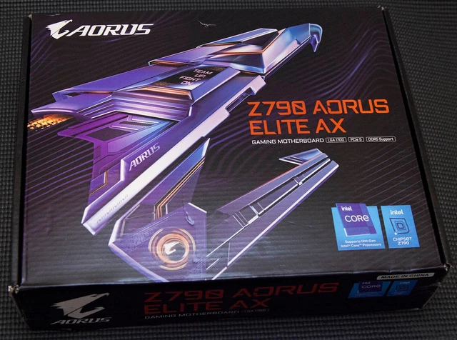 GIGABYTE Z790 AORUS ELITE AX Intel LGA1700 ATX Motherboard with Wi-Fi ...