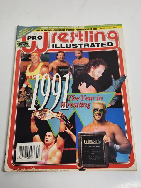 VINTAGE WWF PRO Wrestling Illustrated Magazine March 1992 £12.96 ...