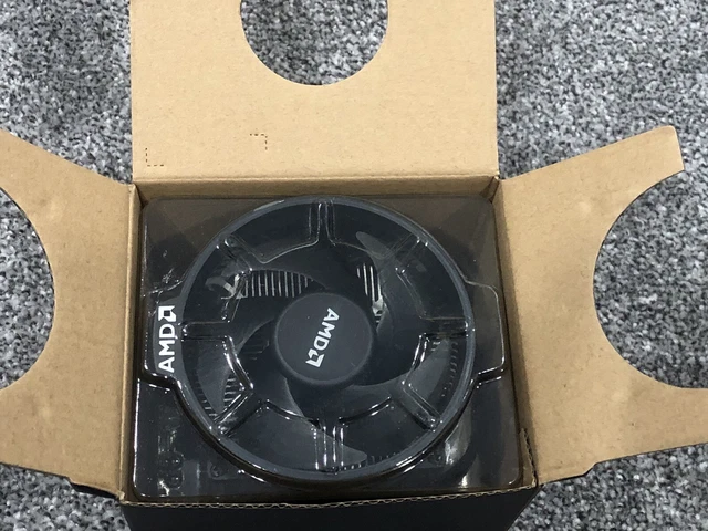 AMD WRAITH STEALTH CPU Cooler 4 Pin Fan AM4 Ryzen 7 P/N: 712-000047 REV ...