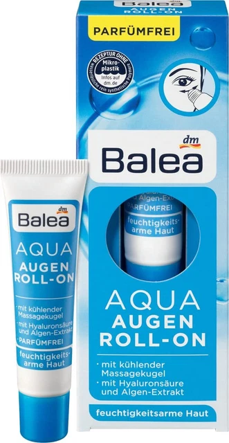 BALEA AQUA AUGEN Roll-On 15 ml – kühlend, Algenextrakt, parfümfrei EUR ...