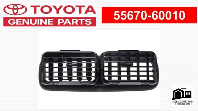 TOYOTA OEM 55670-60010 Tableau de bord Registre AC Chauffage Air Vent ...