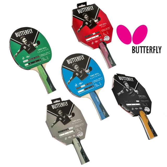 BUTTERFLY TIMO BOLL 2022 Table Tennis Bat Range - 5 Available Models £ ...