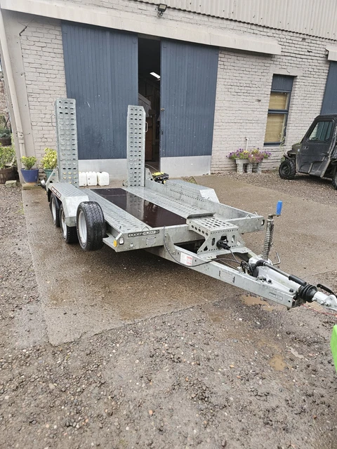 BRIAN JAMES PLANT Trailer Twin Axle Ramps 3.5 Ton 3500kg £3,678.68 ...