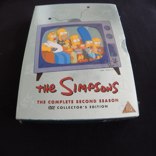 THE SIMPSONS THE Complete Second Season 2 Collectors Edition Box Set ...