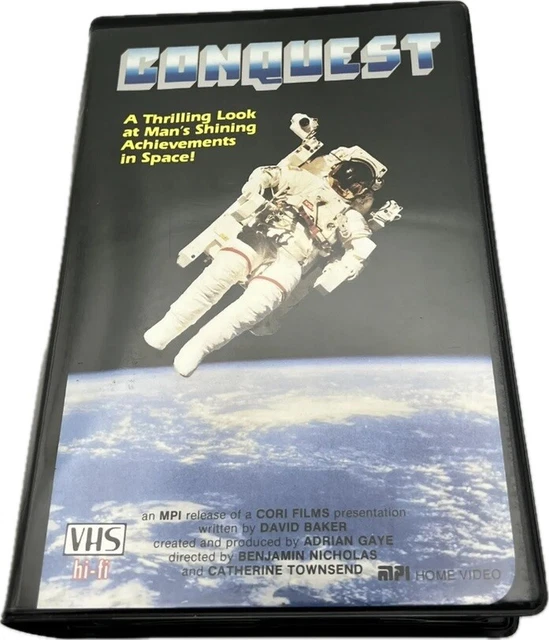 CONQUEST ACHIEVEMENTS IN Space VHS MPI NASA Space Van Braun Rocket 2 ...